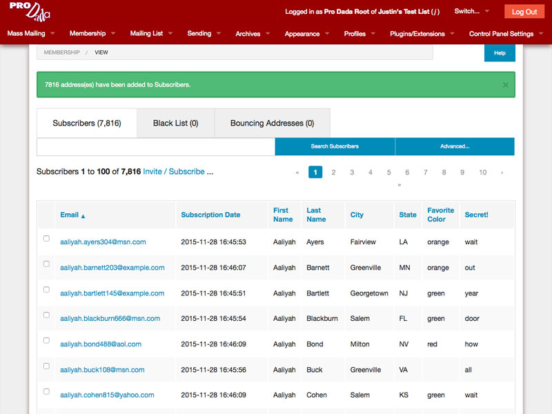 Dada Mail - Self Hosted, Easy to Use Email Marketing Mailing List Manager